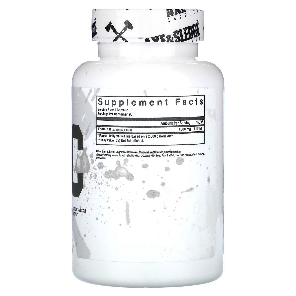 Axe & Sledge: VIT-C, 90 Capsules