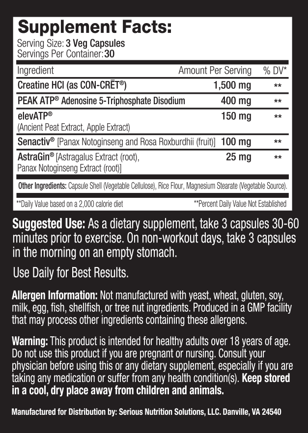 SNS: ATP Elite - 90 Caps