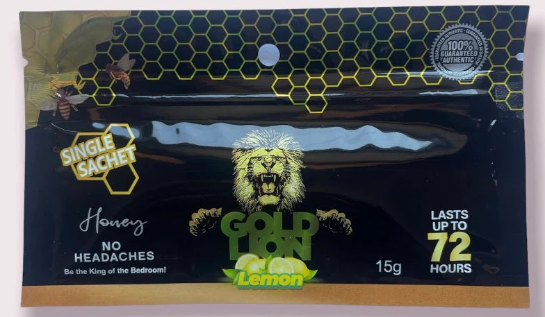 Gold Lion Honey Lemon Sachet Male