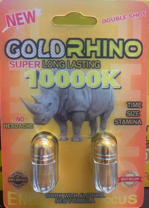 Gold Rh1n0 10000K Double Capsule Male