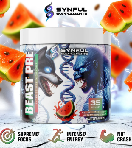 Synful Supplements: Beast Pre – Lockout Supplements