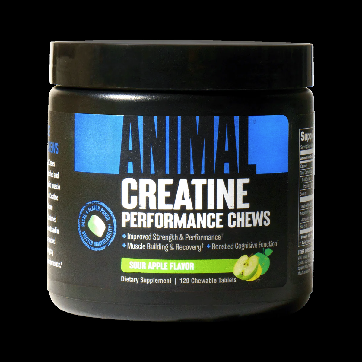 Animal Creatine Chews – Green Apple Performance Boost