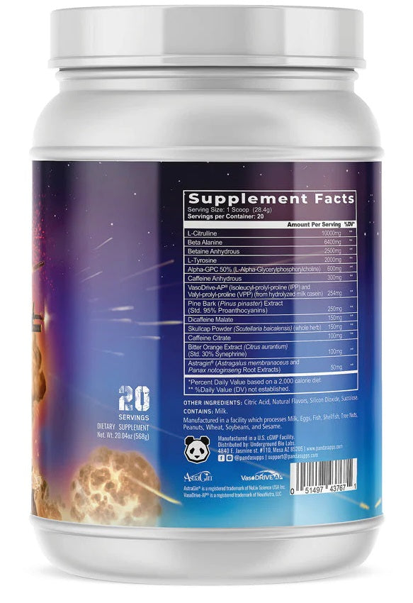 Panda Supps: First Blood Pre Workout