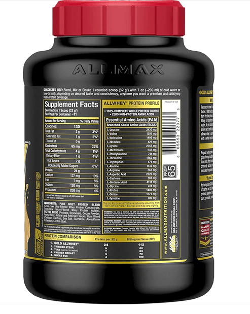 Allmax: Gold All Whey 5lb