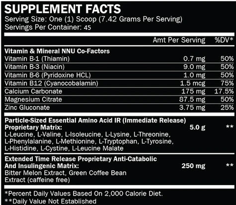 ALRI HumaPro: BCAA & Amino Acid Supplement, 45 Servings