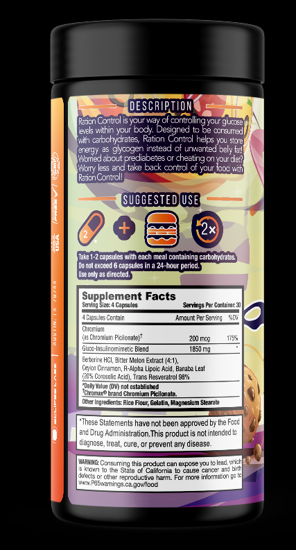 Eclipse Labz: Ration Control, 120 Capsules