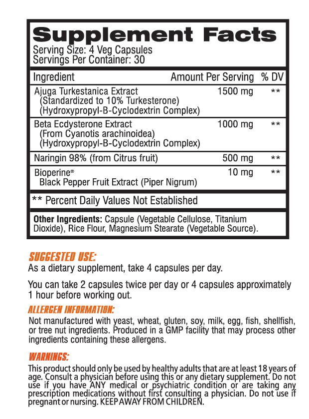 CEL: Ecdy-Plex, 120 Capsules