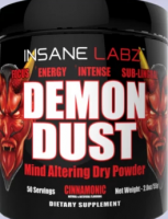 Insane Labz: Demon Dust, Cinnamonic 50 Servings
