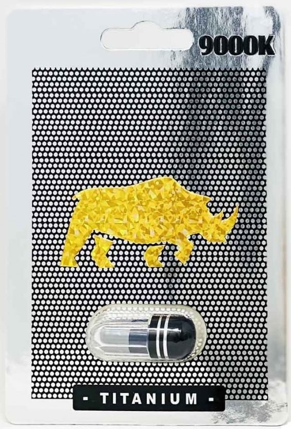 Rhino: Titanium 9000k Male Enhancement
