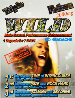 Triple Platinum Wild 2000 Male Enhancement | Lockout Supplements